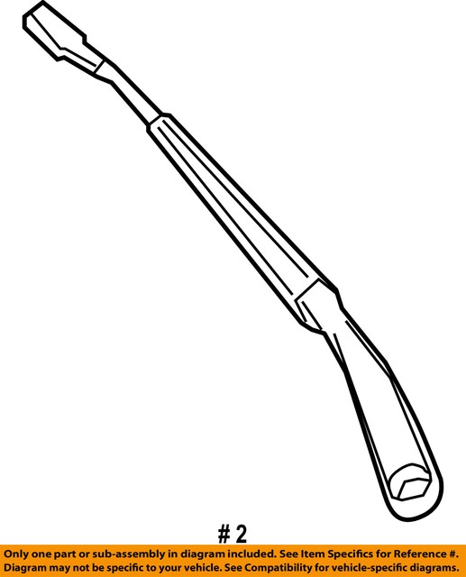 MERCEDES OEM 16-18 GLA250 Windshiled Wiper-Front Arm 1768203400 | eBay