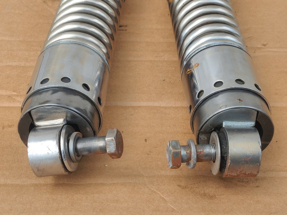 Harley Davidson Ironhead Rear Shocks Shovelhead | eBay