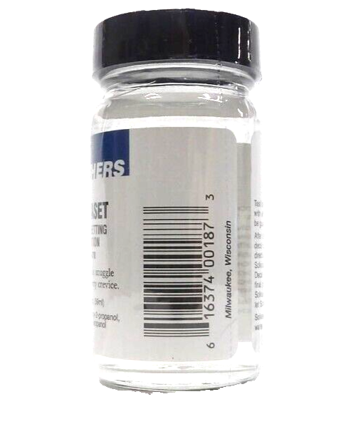Walthers 904-470 Solvaset Decal Setting Solvent 2oz 59.1mL Bottle ...