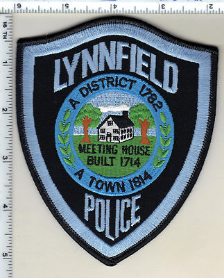 Lynnfield Police (Massachusetts) Shoulder Patch - new from 1990 | eBay
