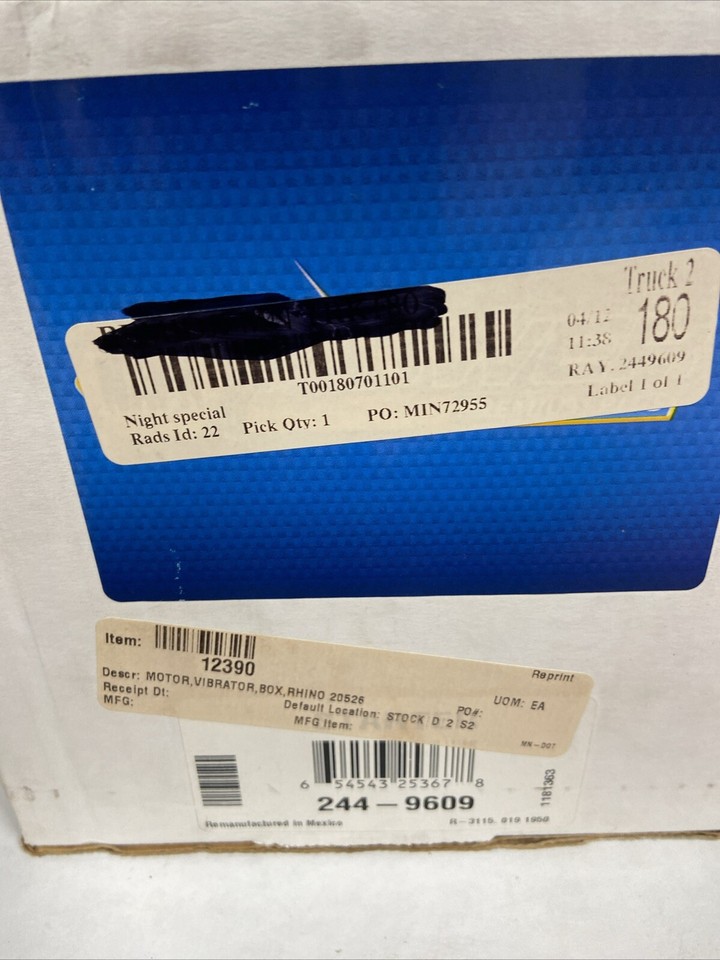 napa remanufactured starter 244-9609---ford-lincoln-mercury 50s 60s see ...
