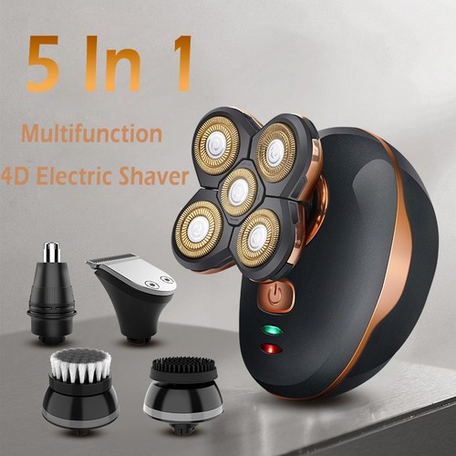 Multifunction 4D Electric Shaver 5 In 1 Men's Razor Beard Shaving ...