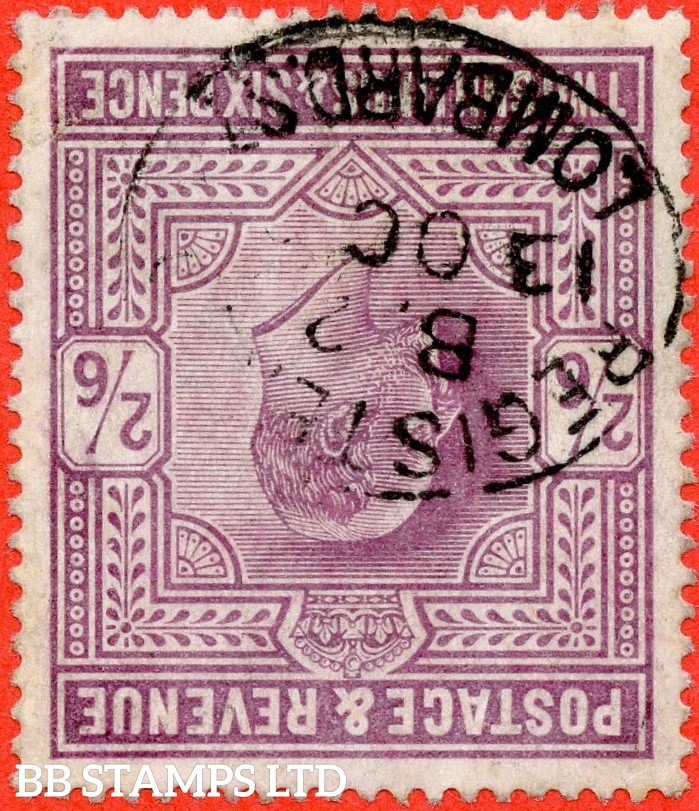 SG. 261wi. M49 (1)b. 2/6d Pale Dull Purple ©. INVERTED WATERMARK. A ...