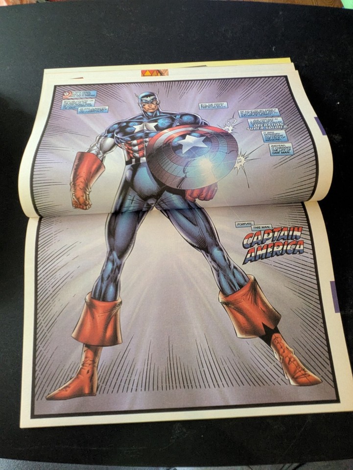 Vintage 1997 Marvel Comic Books Captain America #3 Direct Edition | eBay