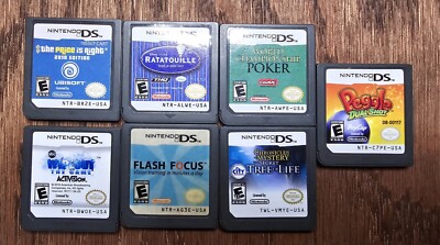 Nintendo DS Game Lot 7 Games All Tested | eBay