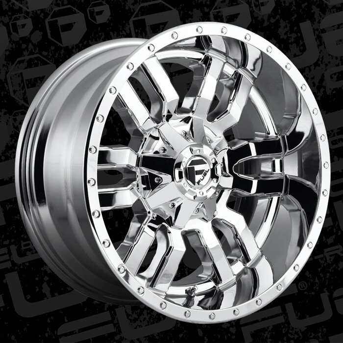 20 Inch Chrome Wheel Rim Chevy GMC Silverado 2500 3500 Truck 8x180 Fuel ...