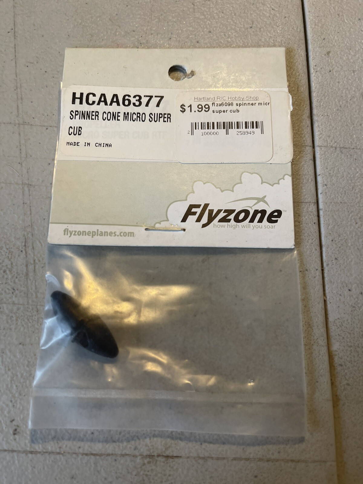 Flyzone Spinner Cone Micro Super Cub RTF FLZA6098 (was HCAA6377 ...