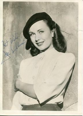 Jean Sullivan Autograph Flamenco / Ballet Dancer & Actress Signed Photo ...