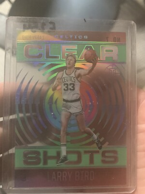 2021-22 Panini Illusions Clear Shots Larry Bird Boston Celtics #7 | eBay
