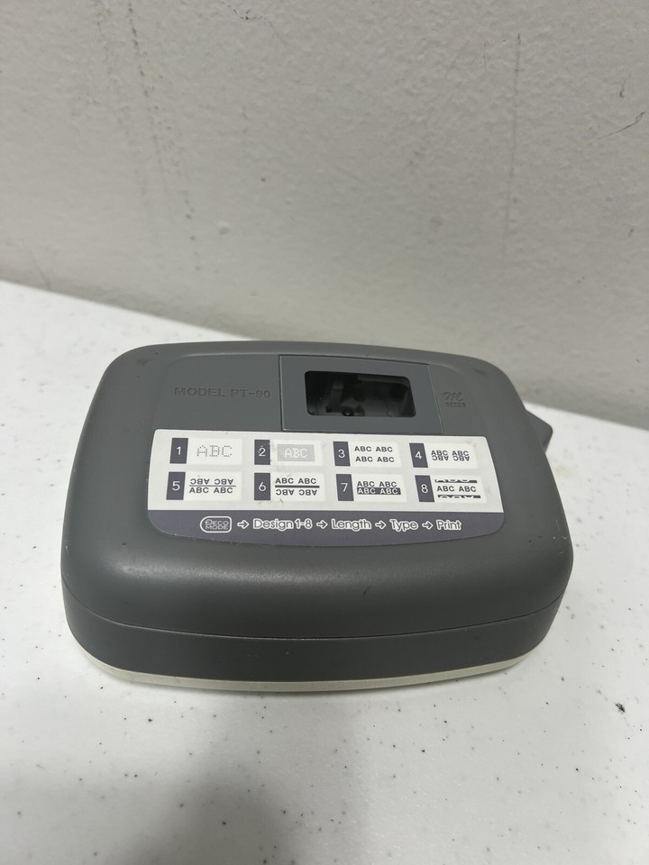 Pre-owned Brother Pt-90 Label Thermal Printer 12502623304 | eBay