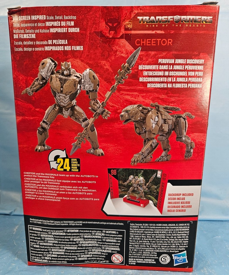 Transformers Studio Series 98 Cheetor Action Figure New | eBay