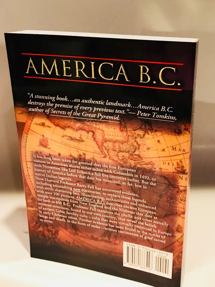 America B.C. [Barry Fell] Ancient Settlers in the New World, ...THE ...