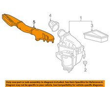 Genuine Mercedes-Benz Air Inlet Hose 2760902237 OEM for sale online | eBay