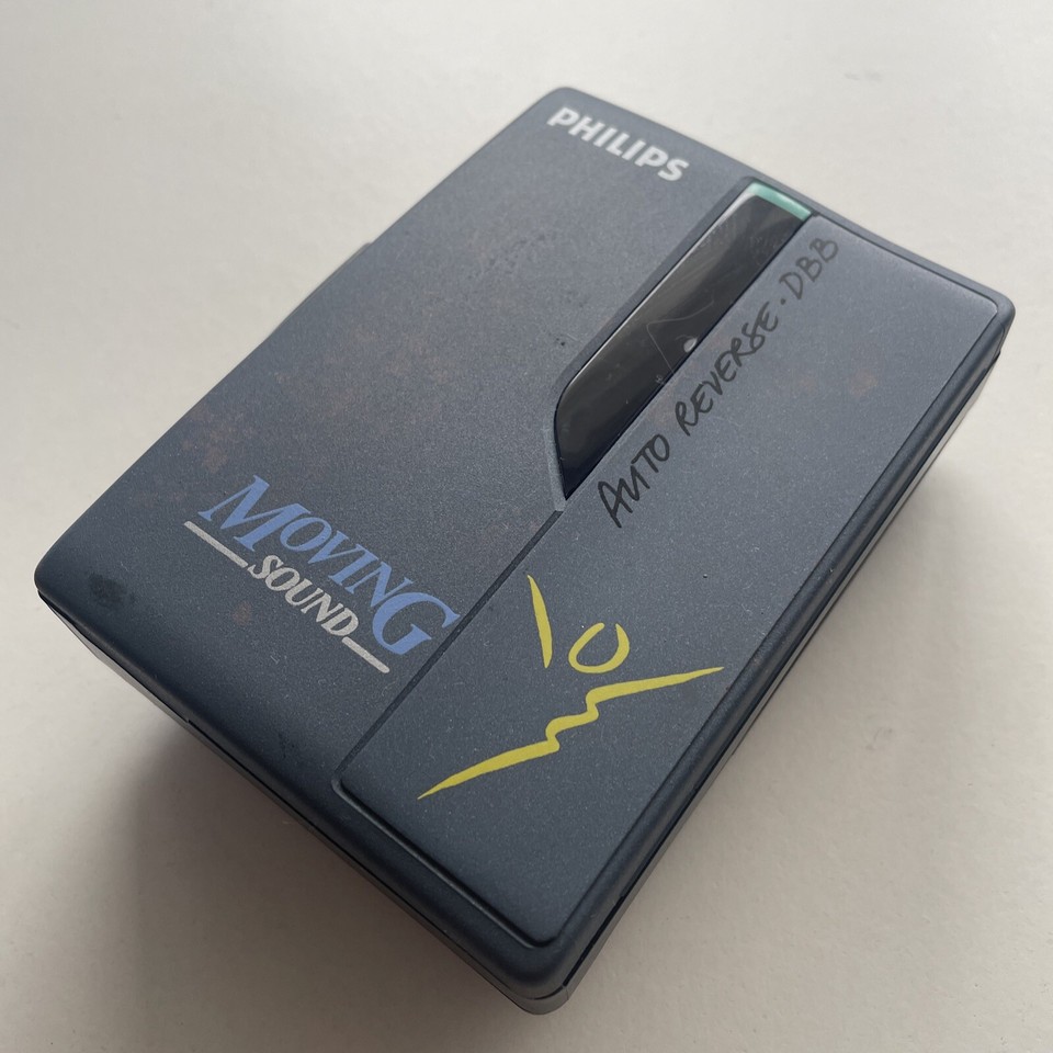 PHILIPS AQ 6404 Vintage Portable Cassette Player. BOXED. 90s Walkman ...