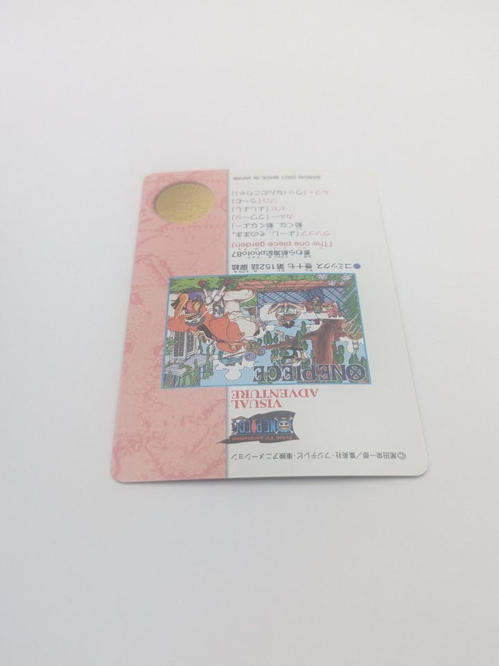 Luffy Chopper Vivi One Piece 142 Visual Adventure Carddass frontispiece ...