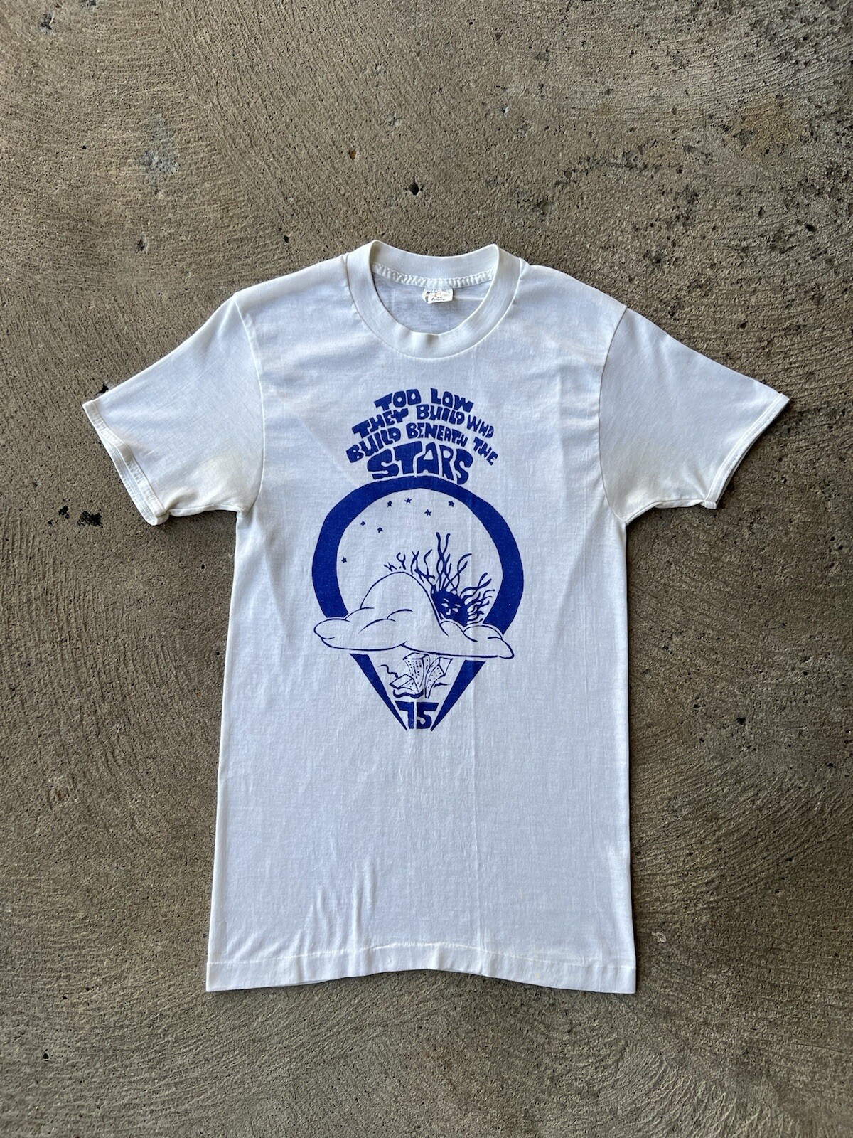 Vintage 70s Edward Young They Build Who Build Beneath… - Gem