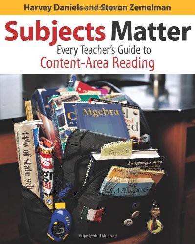 Subjects Matter: Every Teacher's Guide to Content - Area Reading by Daniels | eBay