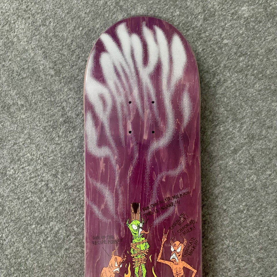 Baker x Neckface Spanky Kevin Long 8.25" Skateboard Deck Neckface Art ...