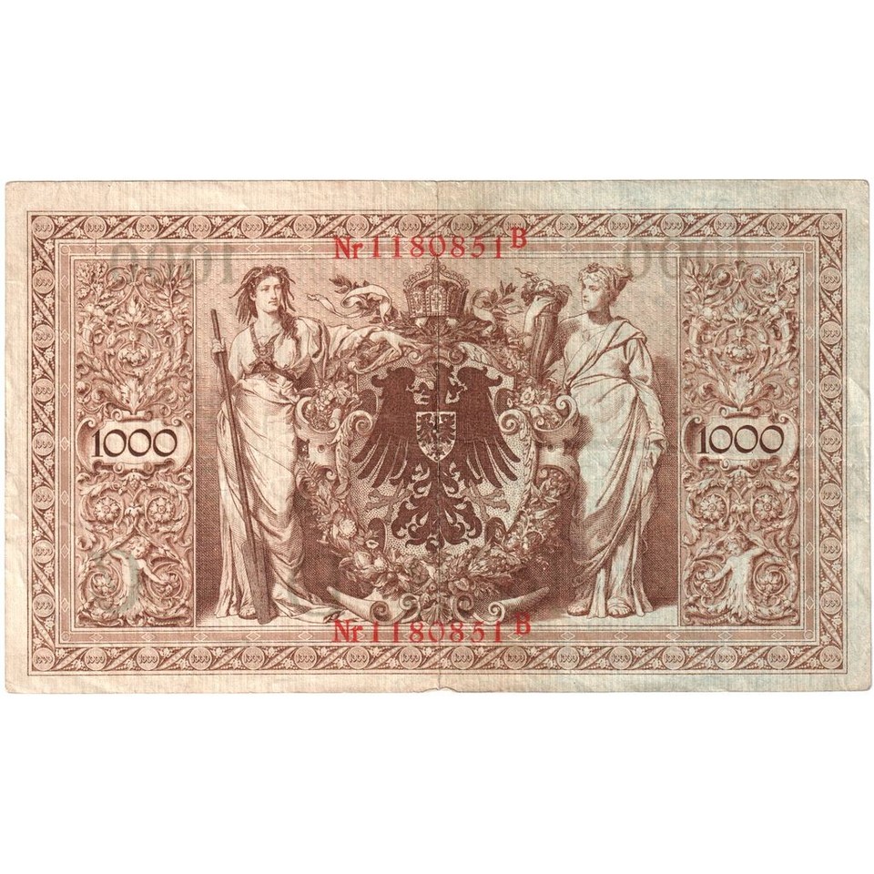 [#1233278] Duitsland, 1000 Mark, 1910-04-21, TTB | eBay UK