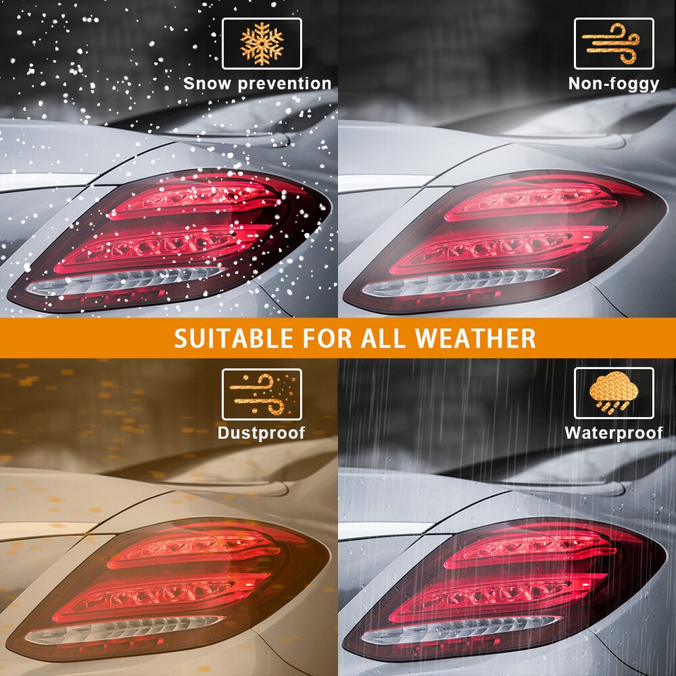 Tail Light For 2015-2018 Mercedes Benz W205 C250 C300 C400 Rear Lamp ...