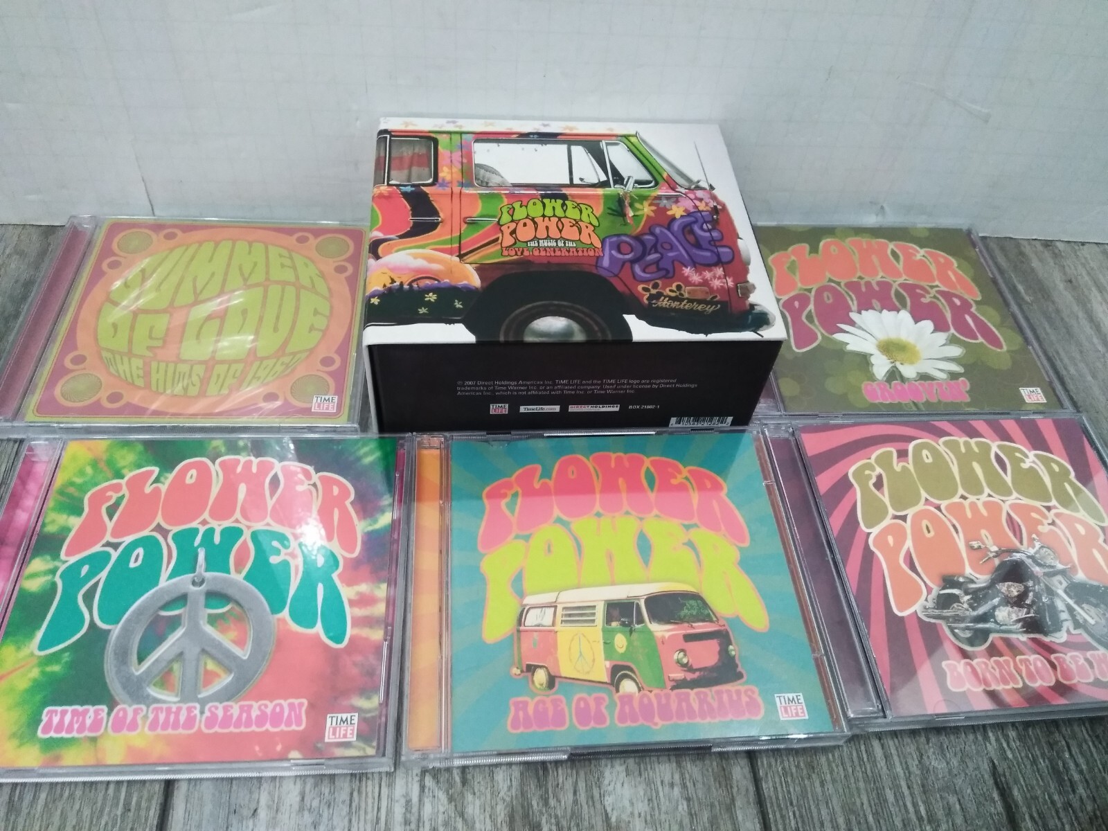 Flower Power The Music Of The Love Generation 2007 Set 9 Of 10 CD's ...