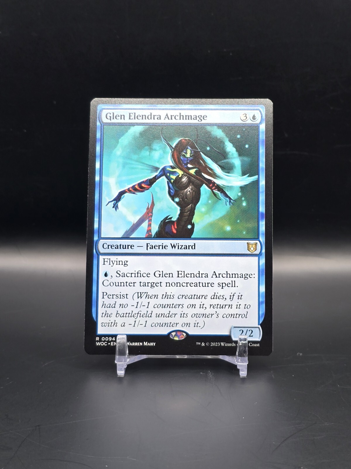 MTG Glen Elendra Archmage 0094 Commander Wilds Of Eldraine Magic (CB ...
