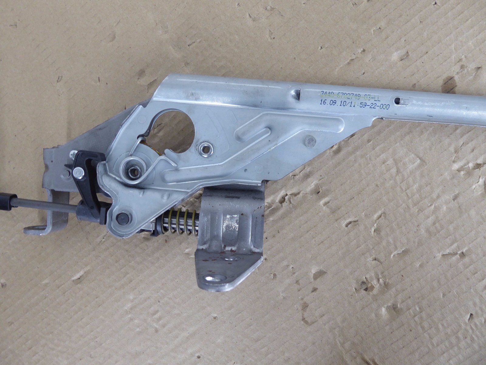 BMW OEM E90 E92 E93 E EMERGENCY HAND BRAKE LEVER HANDLE GRIP METAL ...