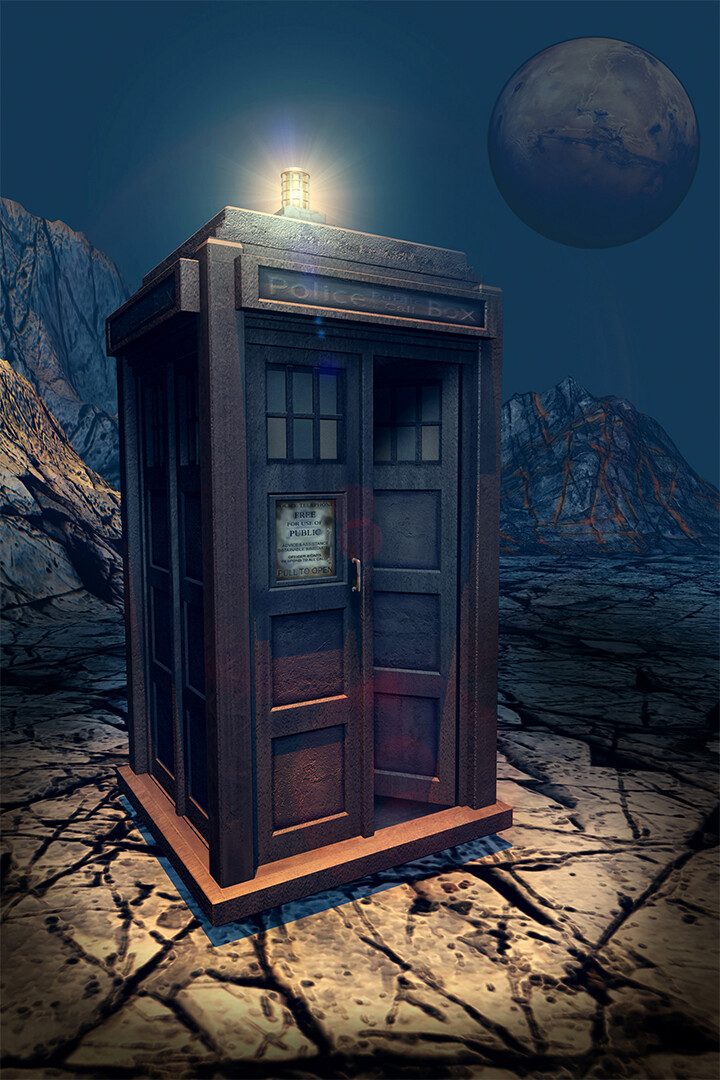 Tardis Exterior Wallpaper
