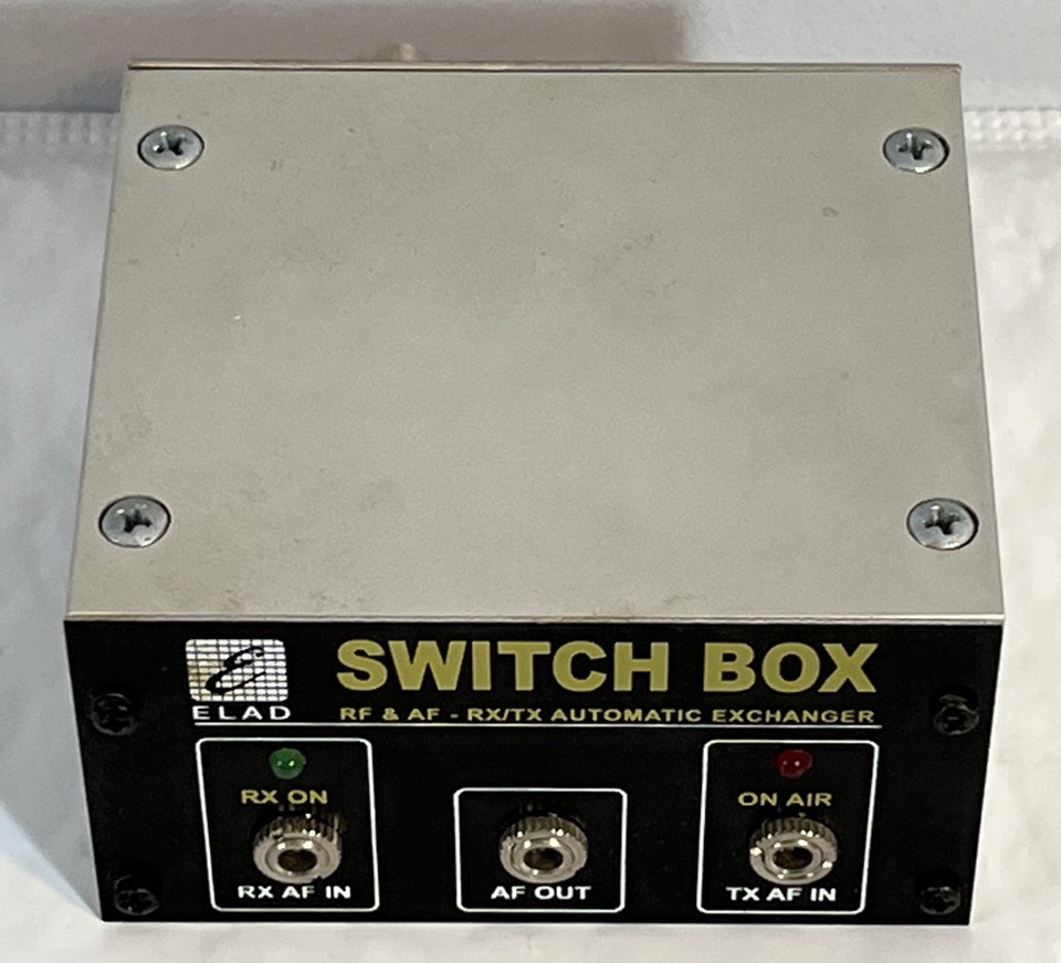 ELAD RF & AF RX/TX Automatic Antenna Exchanger Switch Box Italy | eBay