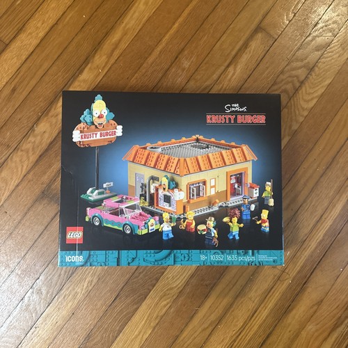 LEGO Icons The Simpsons Krusty Burger Modular Building Set 10352 | eBay