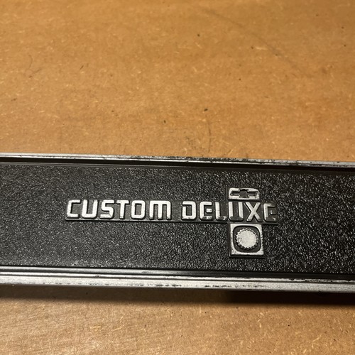 1981-1987 81-87 Chevy Custom Deluxe C10 K10 Dash Trim Molding Panel NO ...