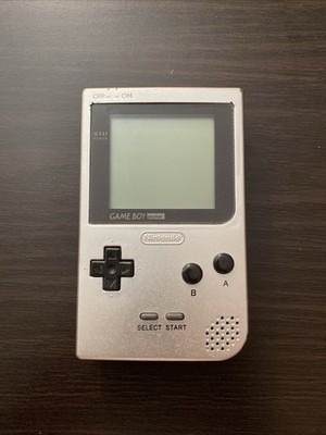 Nintendo Game Boy Pocket Silver Handheld System Cartridge Included ...