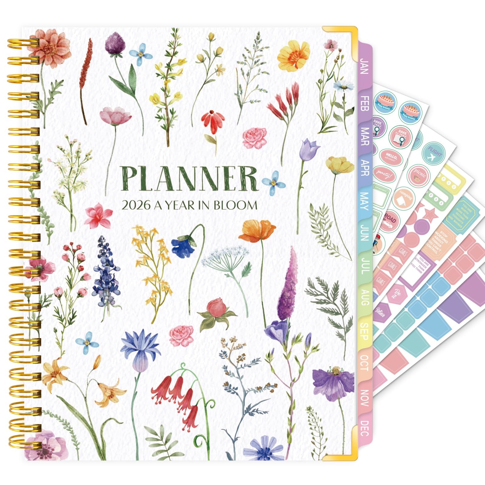 2026 Planner, Weekly and Monthly Planner from January