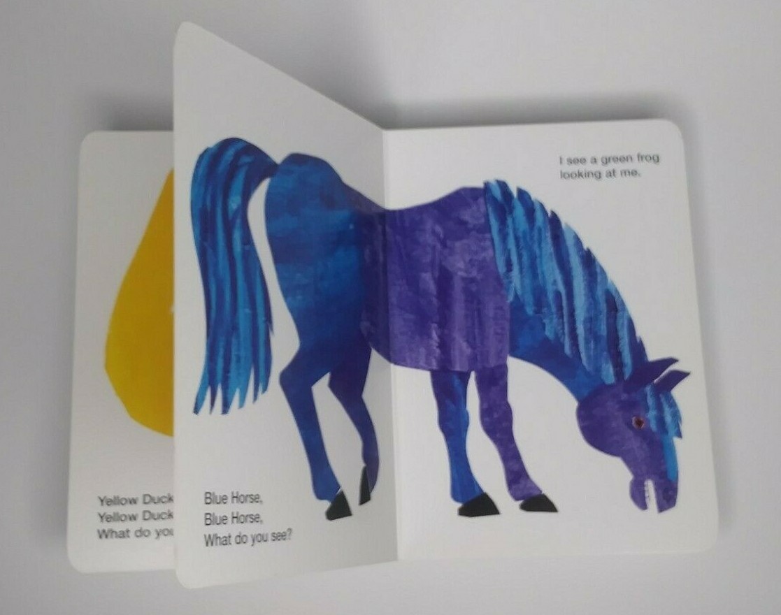 Brown Bear Brown Bear What Do You See Blue Horse