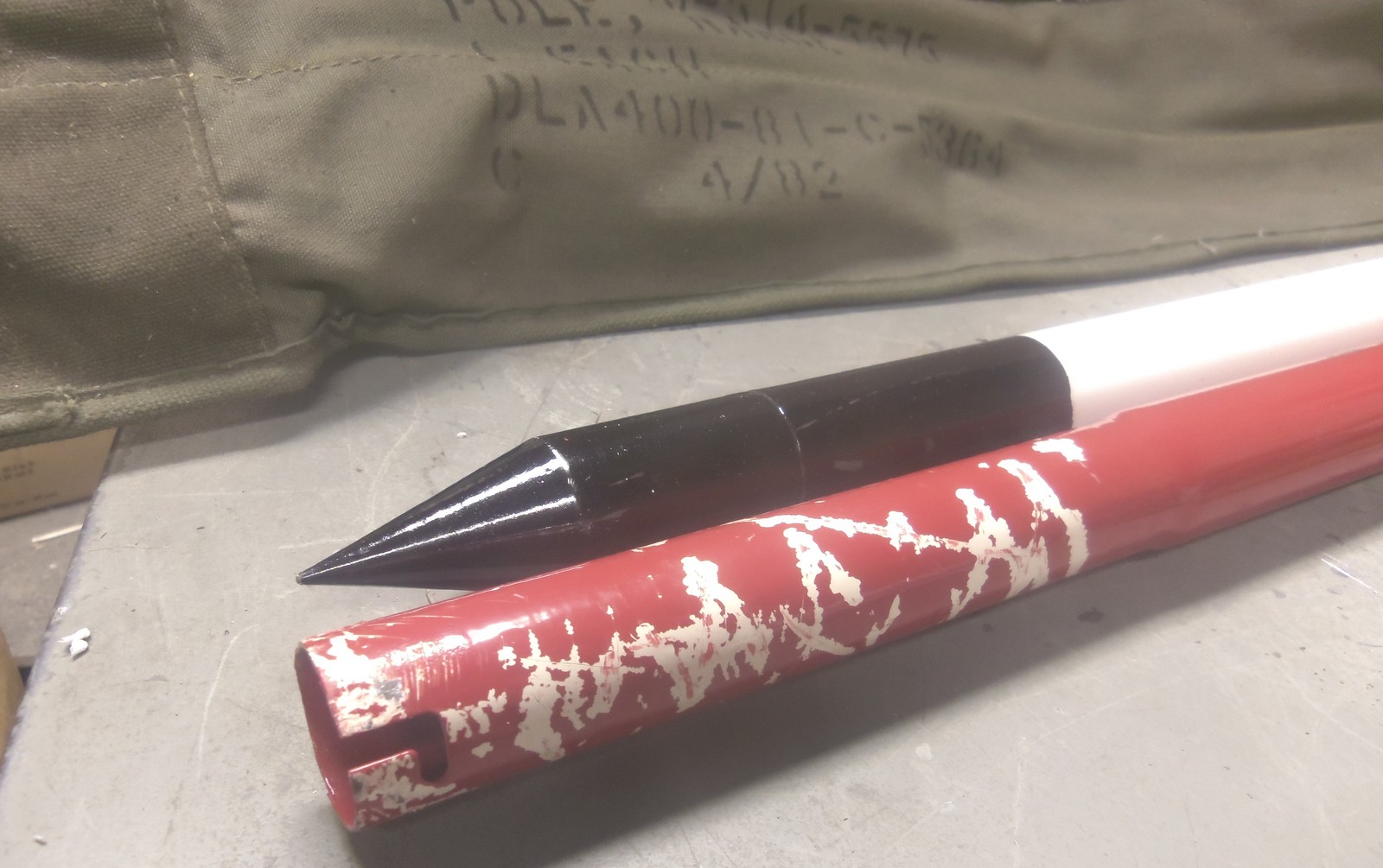 Range Pole Set with Canvas Carrying Case | eBay