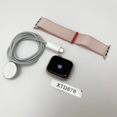 Apple Watch Series 9 41mm Aluminum Pink (Unlocked) A2982 - Open Box | eBay