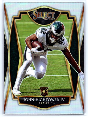 2020 Panini Select NFL Premier Prizm RC #197 John Hightower IV Philly ...
