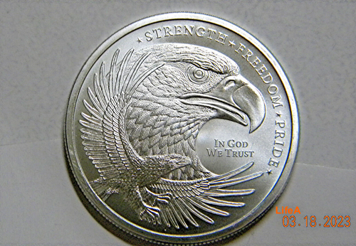 1oz Silver GSM Freedom Double Eagle Round Proof-Like Reverse Details | eBay