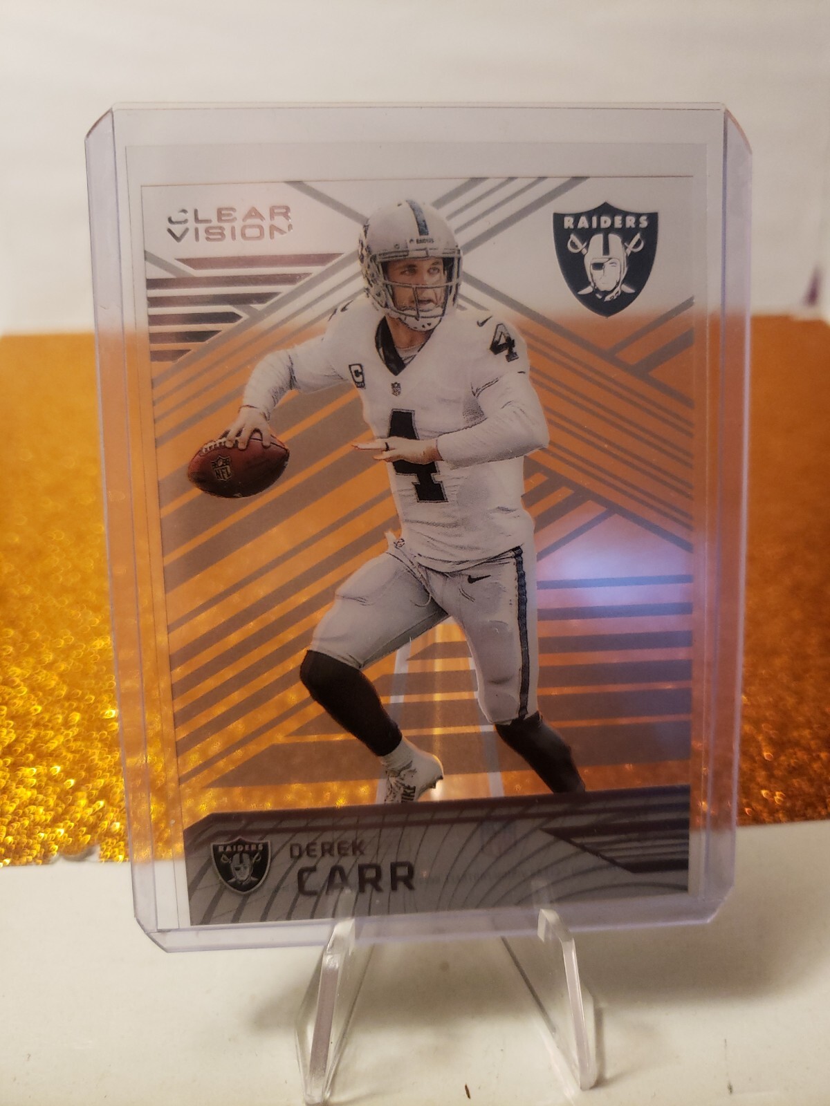 2016 Panini Clear Vision #52 Derek Carr Card Las Vegas Raiders | eBay