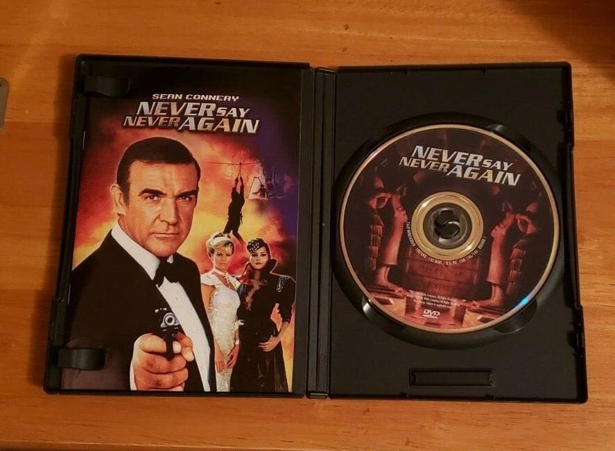 Never Say Never Again Dvd Cover
