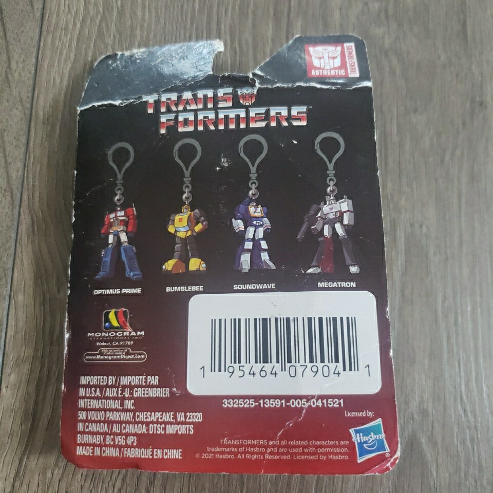 Hasbro Transformers Megatron Figural Bag Clip 195464079041| eBay