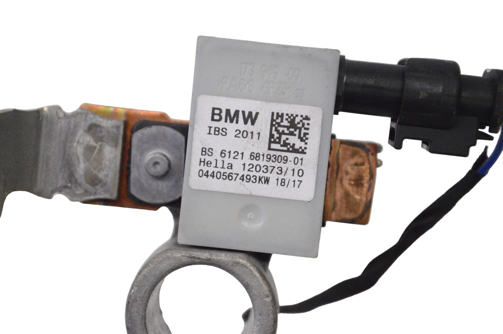 OEM BMW X5 X6 Series F15 F85 F16 F86 HELLA Negative Battery Cable IBS ...