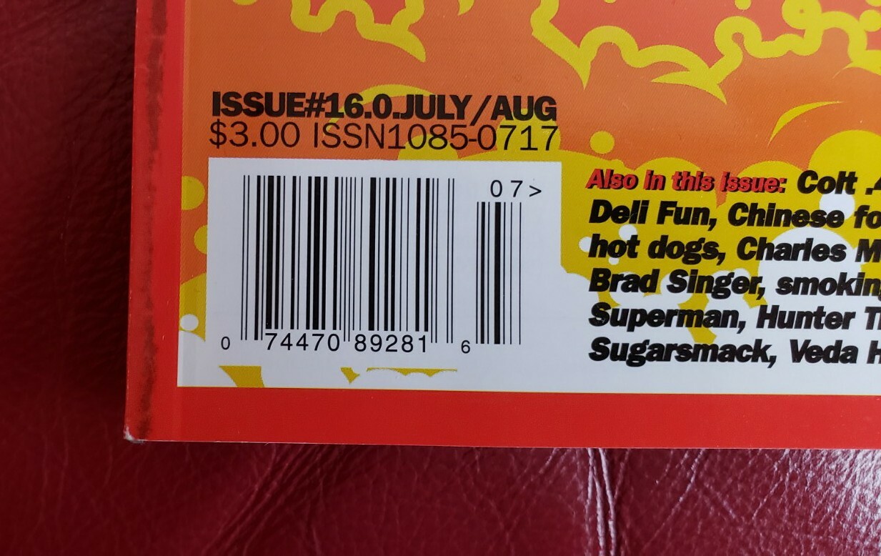 Pop Smear Magazine #16 Jul/Aug 1998 w/postcard Russ Meyer Nashville ...