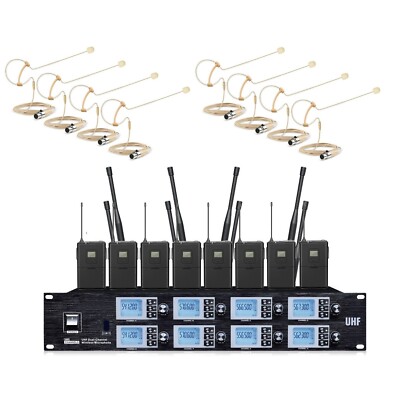 Wireless Stage Earset Headset Microphones for Theatre School Church ...