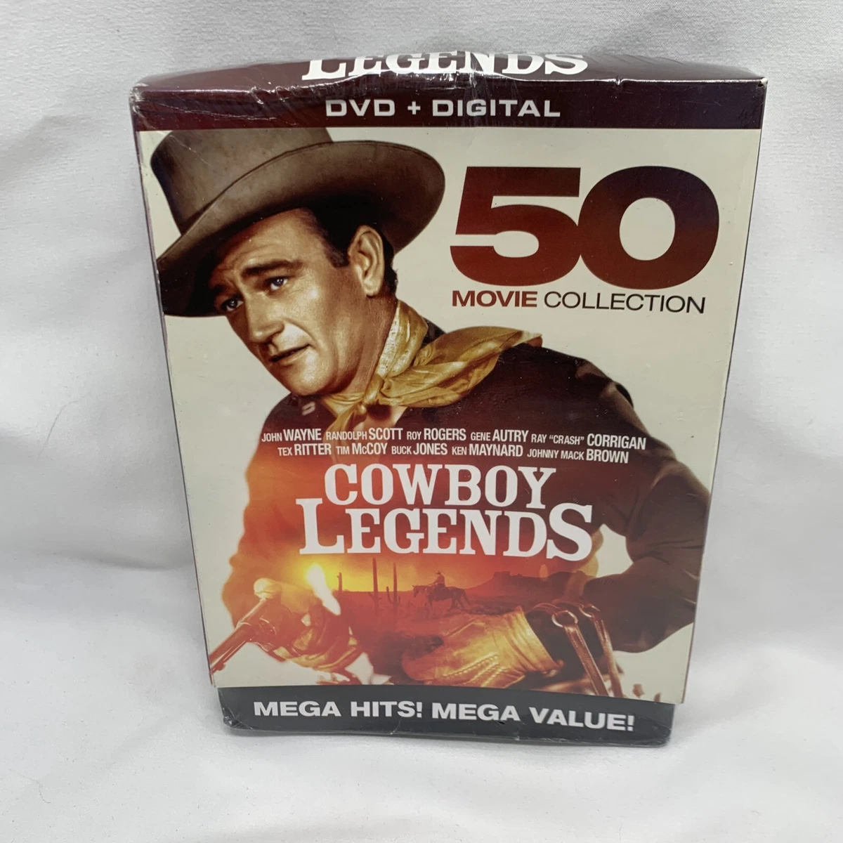 Cowboy Legends 50 Movie Megapack Dvd Digital Flash Sales ...