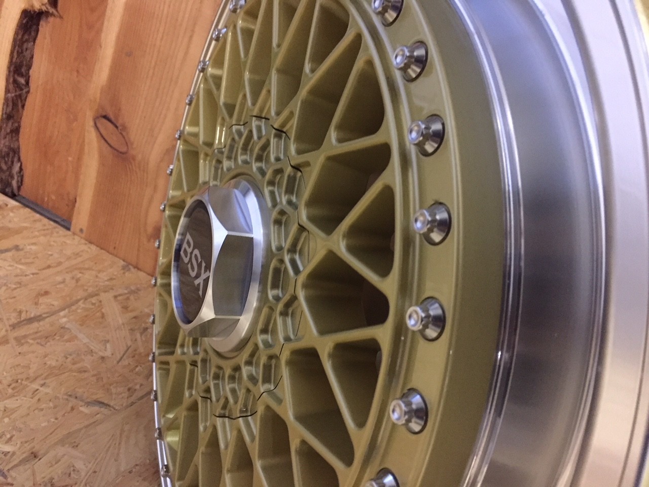 IB ALURAD BSX Klassik Lip Felgen 7x17 für VW Corrado Über SA BMW E30 ...