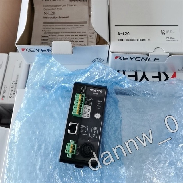 KEYENCE N-l20 Ethernet Connection Communication Unit Module NL20 for ...