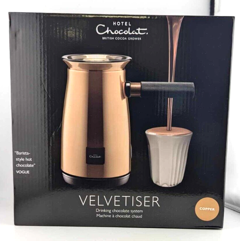 Hotel Chocolat Velvetiser Hot Chocolate Machine - Copper for sale ...