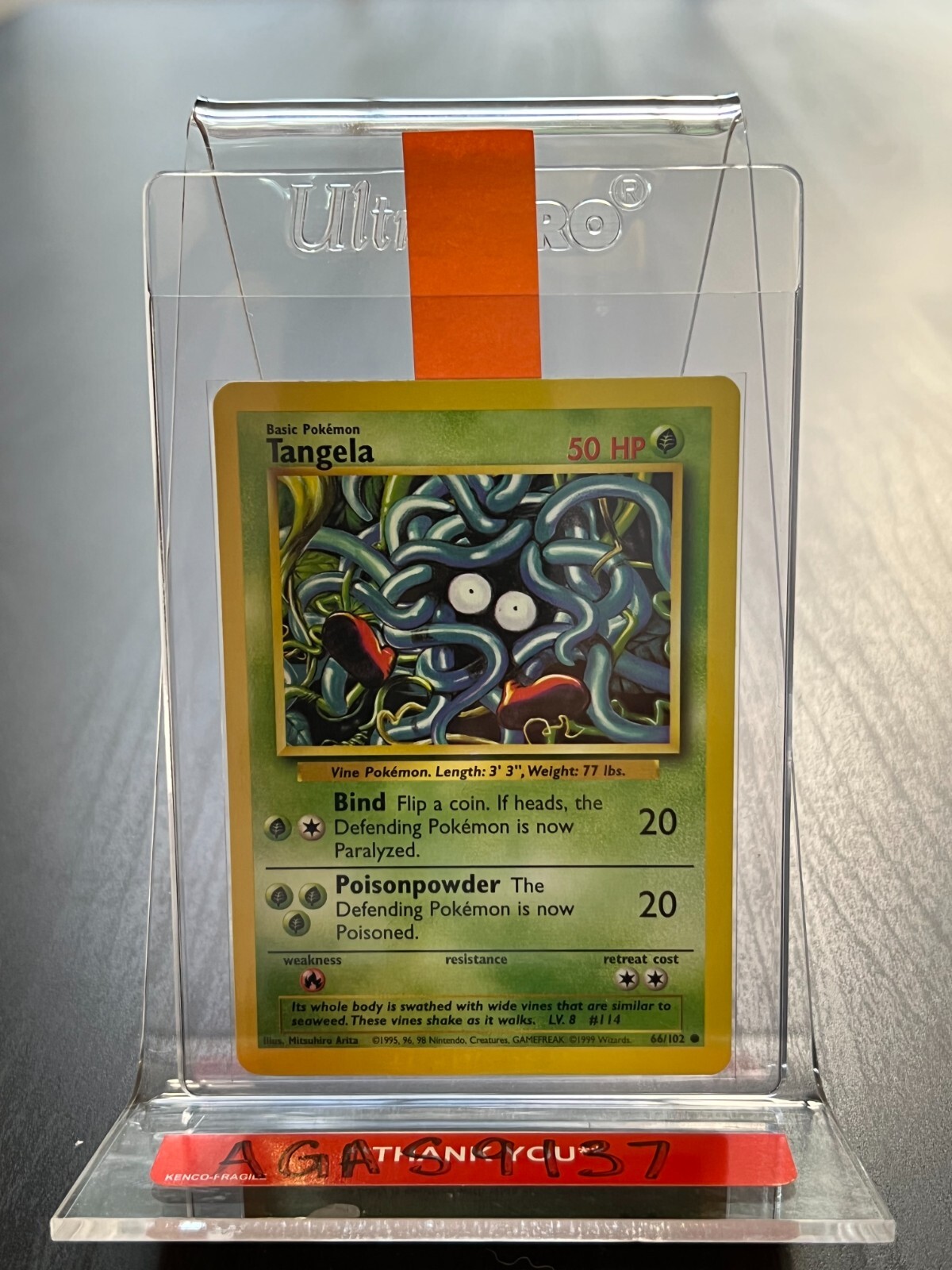 TANGELA - Base Set - 66/102 - Common - Pokemon Card non holo *FAST SHIP ...