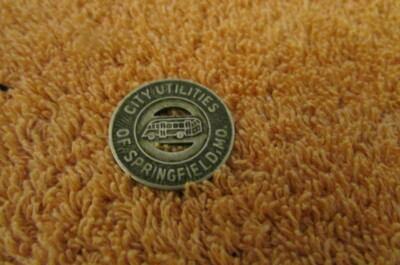 City Utilities of Springfield, MO Transit Bus Token - Missouri E-8 | eBay